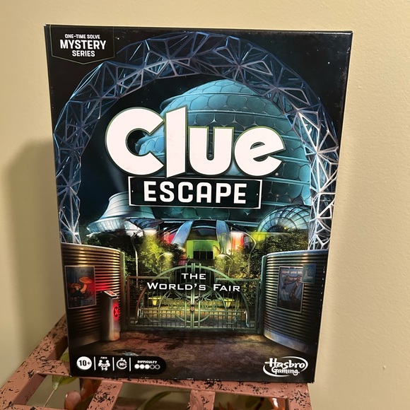 Hasbro | Games | Hasbro Clue Escape The Worlds Fair Game | Poshmark